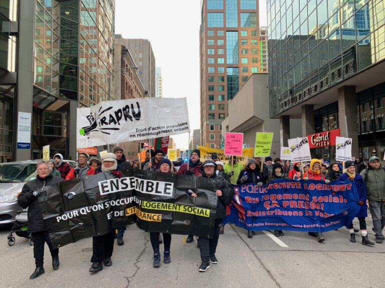 Quebec Networks Call on Trudeau to Make Housing Crisis and Homelessness ...